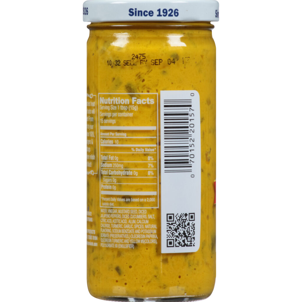 Jalapeño Mustard Relish – BestMaid® PICKLES